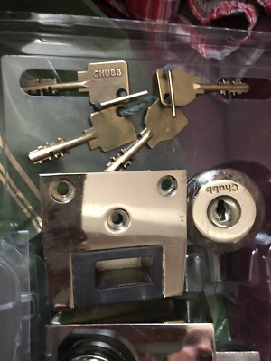 Chubb BS3621 Rim Lock Brass 60MM (V-4L67E-B-PL) | eBay UK