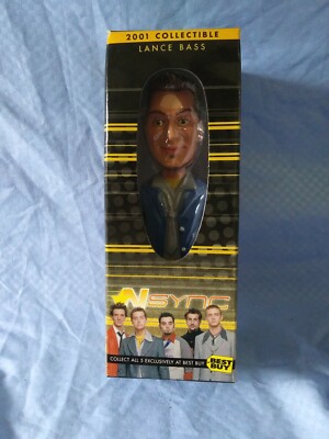 N SYNC Lance Bass Bobble Head Doll 8-inch Best Buy Exclusive BRAND NEW ...