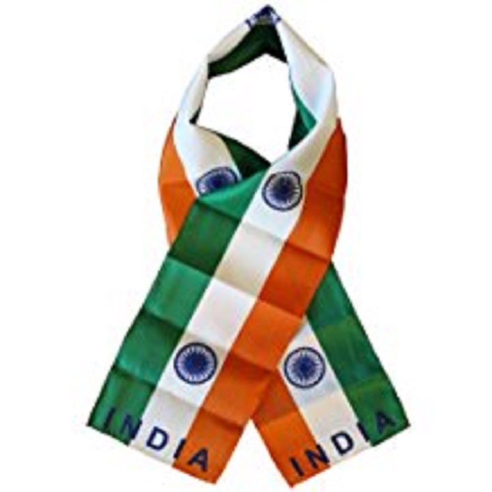 India Country Lightweight Flag Printed Knitted Style Scarf 8"x60" | eBay