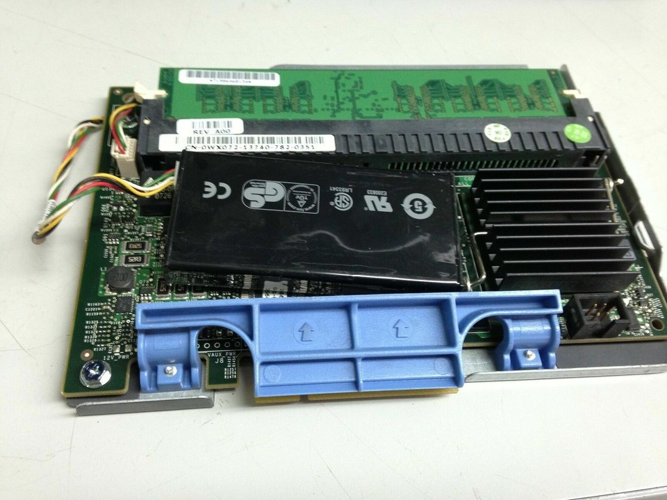 FY387 Dell PE1950 PERC 5I SAS Raid Controller with 256MB Ram n Battery ...