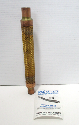Packless Vibration Absorber P8 Copper Female Ends 440 Psi | eBay
