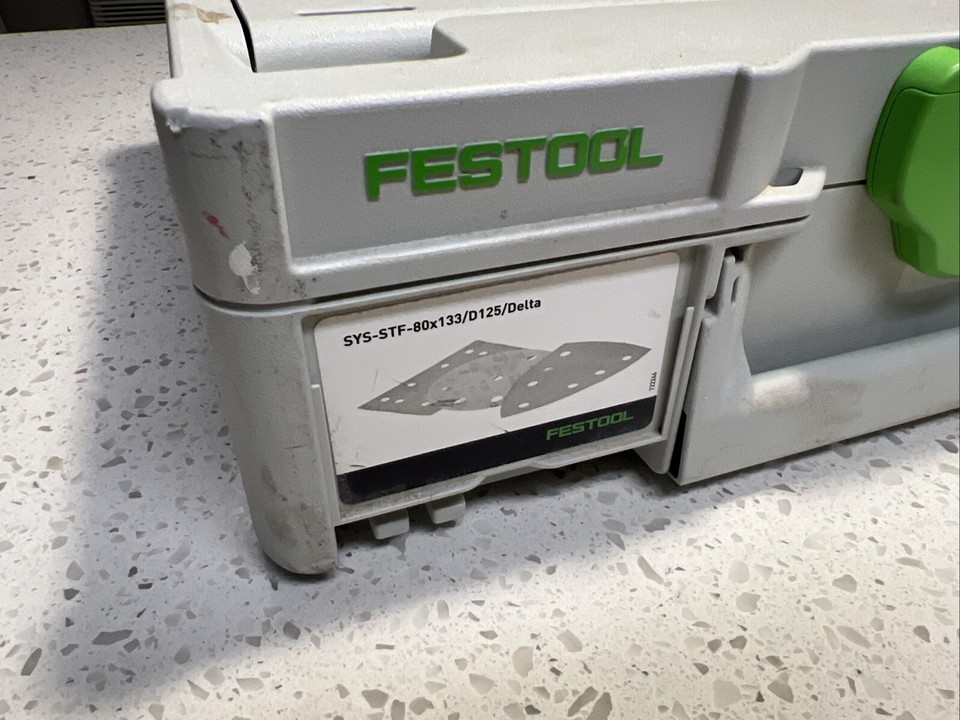 Festool 577126 SYS-STF D125 GR Abrasive Starter Set Systainer | eBay