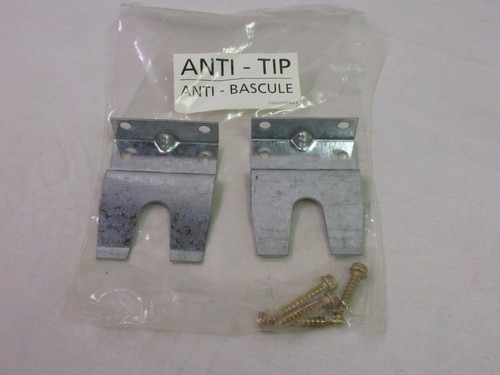 APPLIANCE ANTI TIP BRACKET KIT 2 BRACKETS 4 SCREWS BRAND NEW | eBay