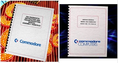 2 COMMODORE 64 C64 Computer Owners Service + Troubleshooting ...