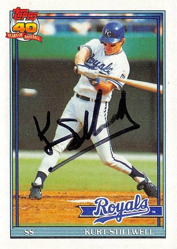 Kurt Stillwell autographed Baseball Card (Kansas City Royals) 1991 ...
