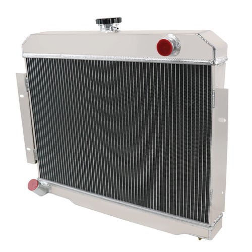 4-Row Aluminum Radiator For 72-86 Jeep CJ5 CJ6 CJ7 Scrambler 2.5L 4.2L ...