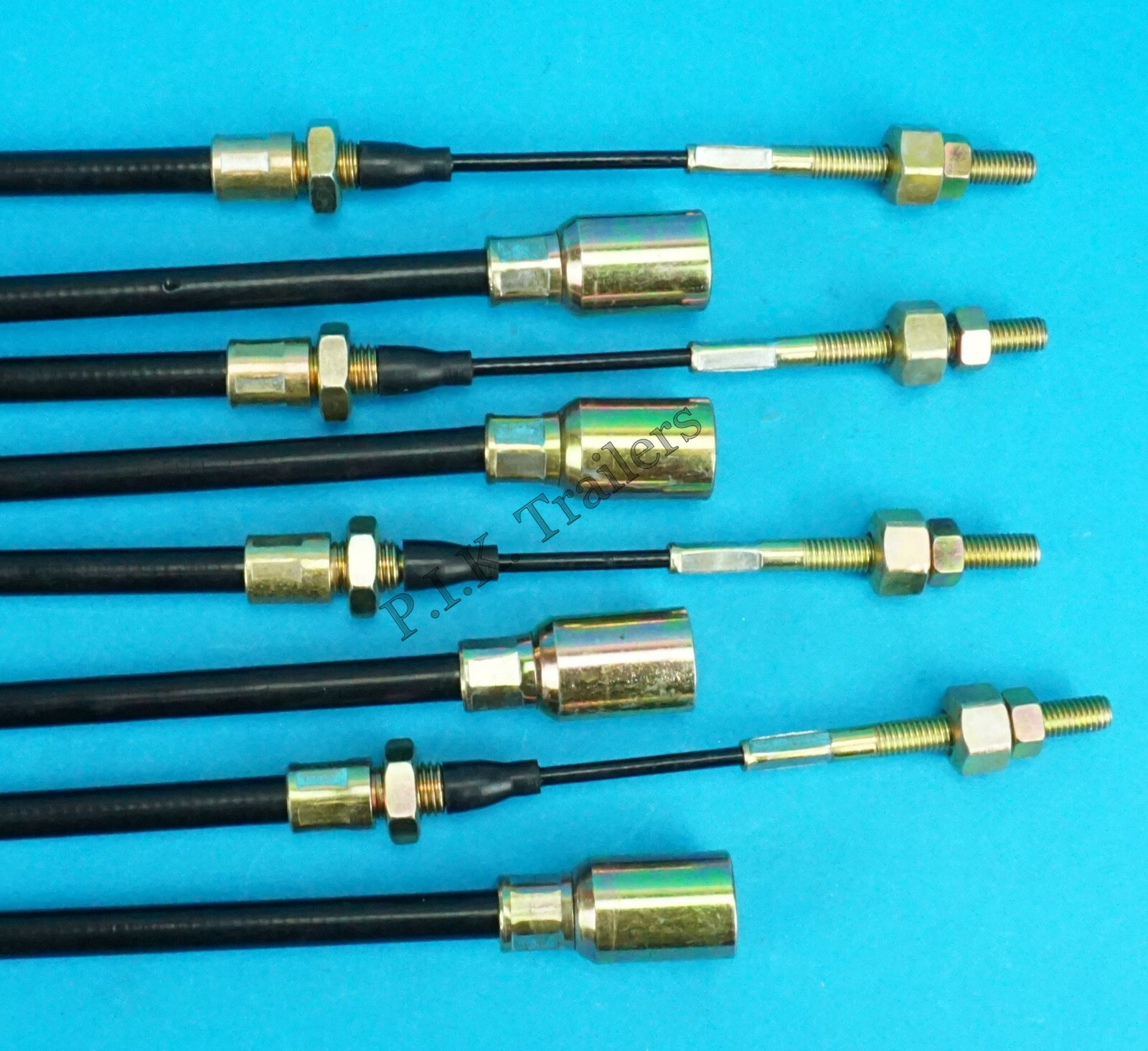 BOLT-ON Brake Back Plate & Cables & Caps for Knott Ifor Williams GD105 ...