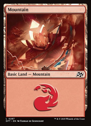1x Mountain (287) - Basic Land MTG Aetherdrift NM Magic Regular | eBay