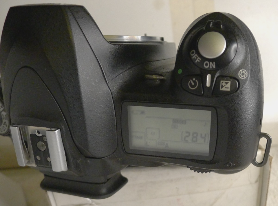 Nikon D50 Digital Camera + F Cap Body ONLY - Partially Tested A12 ...