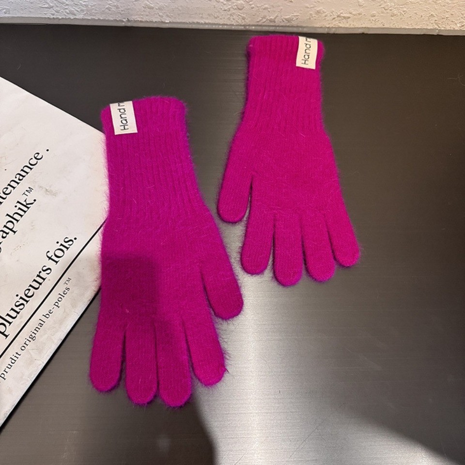 Candy Colors Touch Screen Knitted Gloves Men and Women | eBay Australia