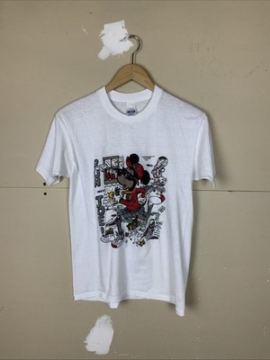 Run DMC Mickey Large Vintage 80s 90s Disney Parody Cartoon Hip Hop Rap ...