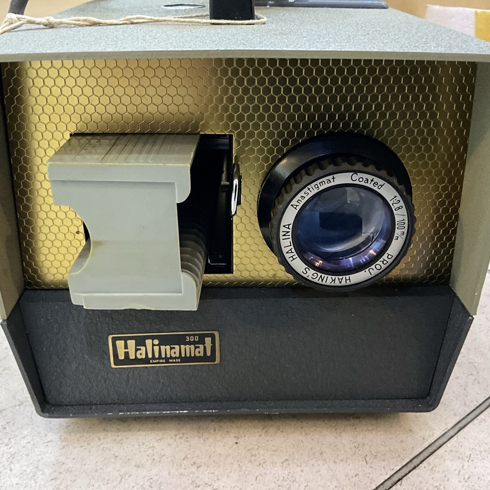 Vintage, Halinamat 300 Semi-Automatic Slide Projector. 300 watt | eBay UK