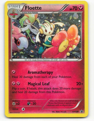 2016 Pokemon, XY Promos, #XY139 Floette, Holo Black Star Promo | eBay