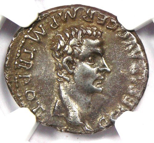 Caligula AR Denarius Silver Gaius Coin 37-41 AD - Certified NGC Choice ...