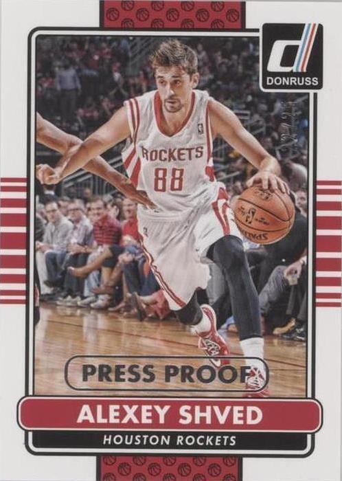 2014-15 Panini Donruss - Alexey Shved #94 Press Proof Silver /25 for ...