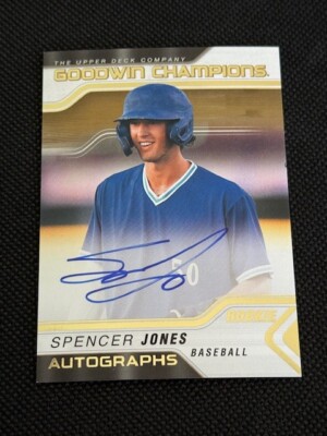 2023 Upper Deck Goodwin Champions Rookie Auto Spencer Jones #A-SJ Auto ...