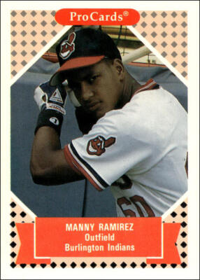 1991-92 ProCards Tomorrow's Heroes #62 Manny Ramirez | eBay