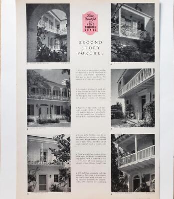 1939 Architecture Pancoast Fatio FL Polk Byers CA MCM Porches 24 Photos ...