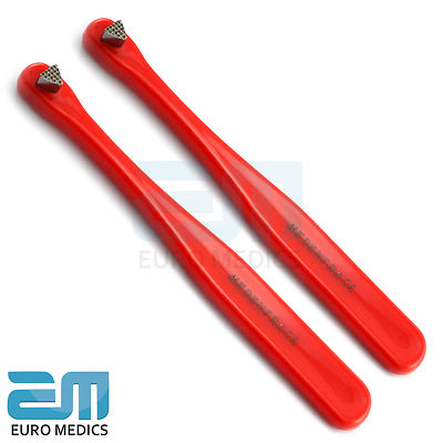 Set Of 2 Orthodontic High Heat Red Bite Stick Band Seating Pusher Ortho ...