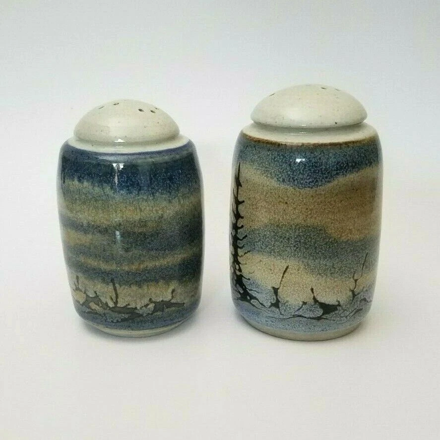 Handmade Ceramic Salt And Pepper Shakers