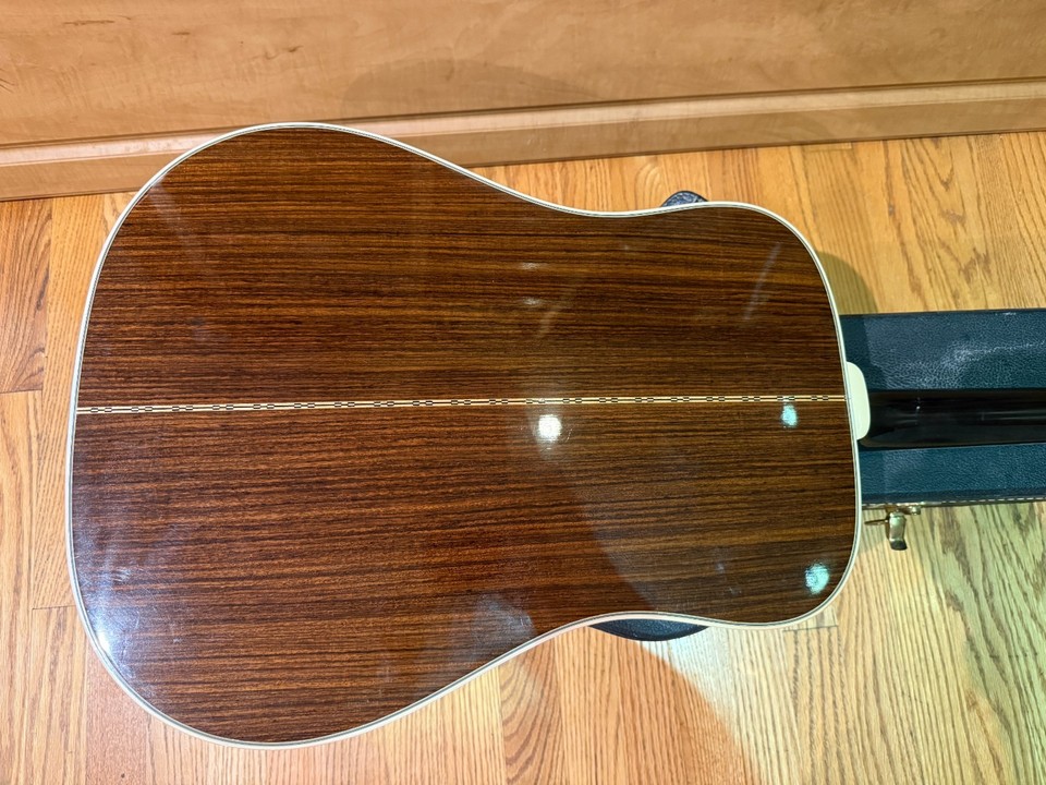 Classic Guild D55NT Acoustic Guitar 1978 Spruce+Rosewood+Ebony v good ...