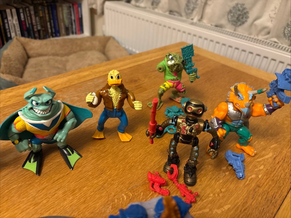 Vintage Turtles TMNT Playmates Action Figures Job lot 15 Figures LOT 1 ...