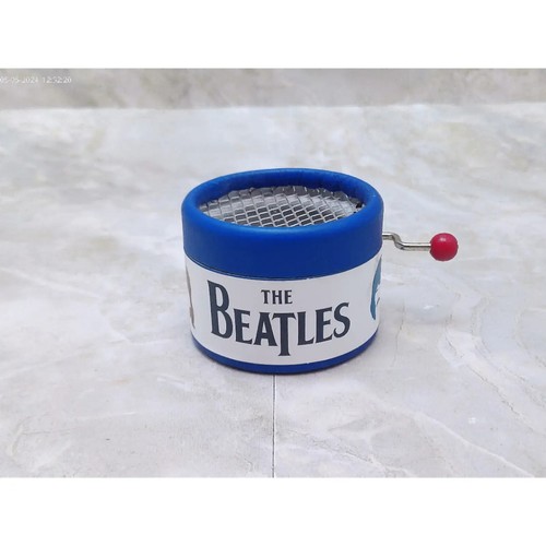The Beatles Music Box Hand Crank Blue Multicolor Codemusica by Rocio | eBay