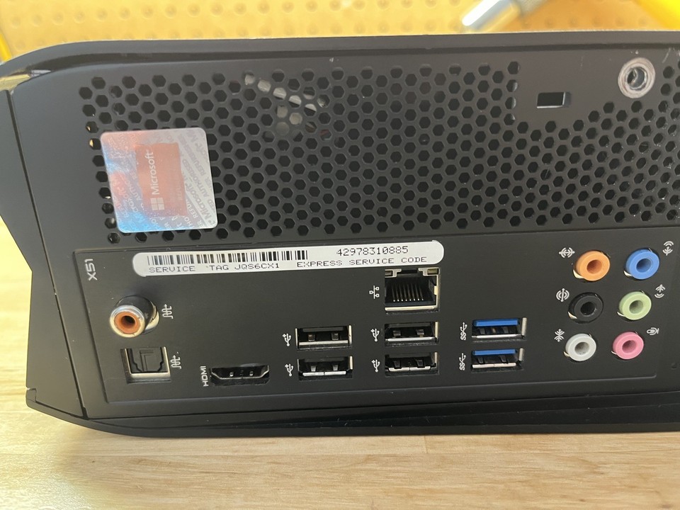 DELL ALIENWARE X51 R2 i7-4790 @ 3.60 GHz, 8GB RAM, no SSD, for parts ...