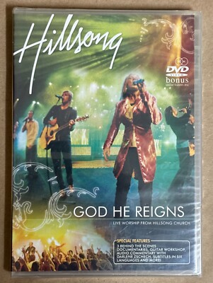 Hillsong God He Reigns Live Worship From Hillsong Church DVD New Sealed ...
