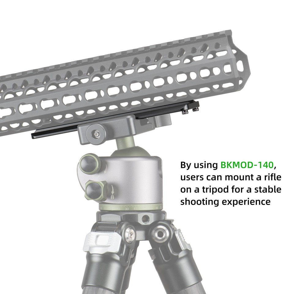 FANAUE Keymod Arca-Swiss Rail Adapter - RRS Tripod Dovetail for Stable ...