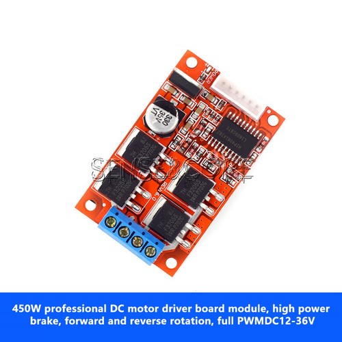12V/24V/36V 450W H-Bridge 2 Channel PWM DC Motor Driver Module ...