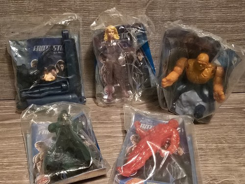 2005 fantastic 4 Burger King Kids Toys Complete Set lot of 5 | eBay