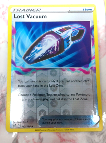 Pokémon - Lost Vacuum 162/196 Lost Origin Reverse Holo UC - NM/M | eBay