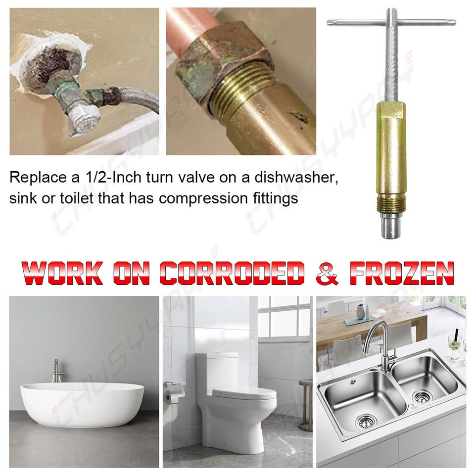Compression Sleeve Puller Remove Tool Nut & Ferrule of Pipe 03943 ...
