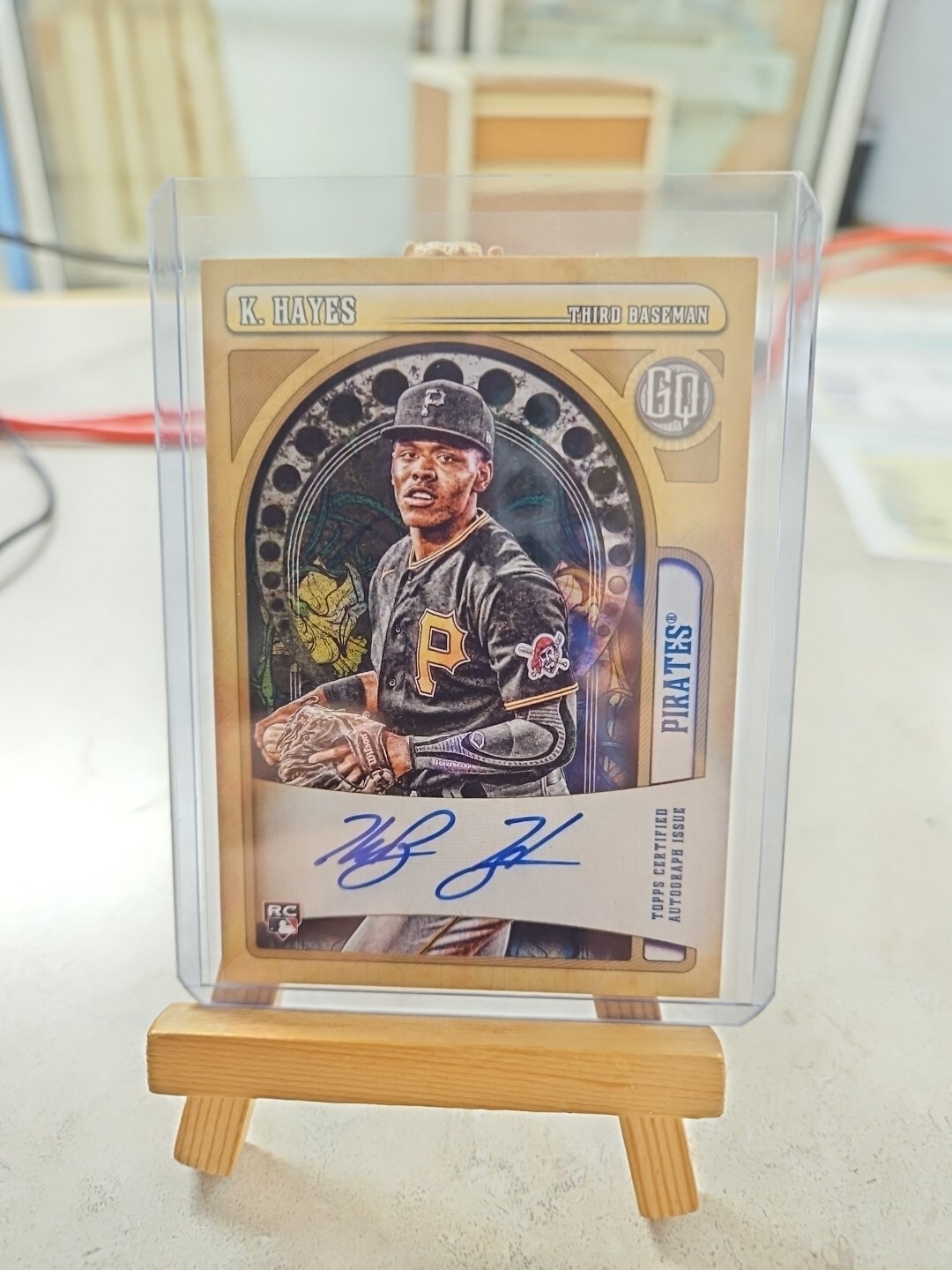 2021 Topps Gypsy Queen KE'BRYAN HAYES Rookie Card RC Auto #GQA-KH ...