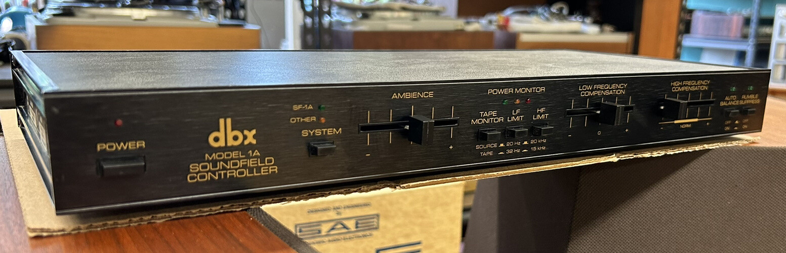 DBX SF1A SPEAKERS WITH MODEL 1A CONTROLLER GREAT CONDITON | eBay
