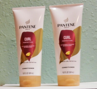 PANTENE CURL PERFECTION CONDITIONER 72 Hour Curl Definition (2 Tubes ...