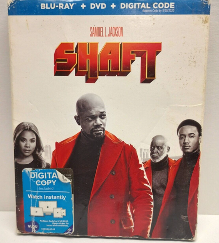 Shaft 2019 Blu-Ray DVD W/ SLIPCOVER + DIGITAL COPY + REGULAR DVD | eBay
