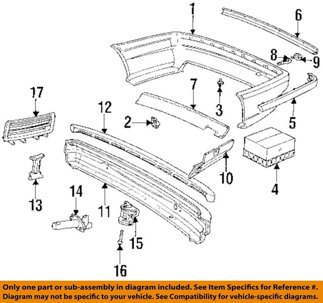 BMW 51111944537 Genuine OEM Factory Original Bumper Cover Rivet for ...