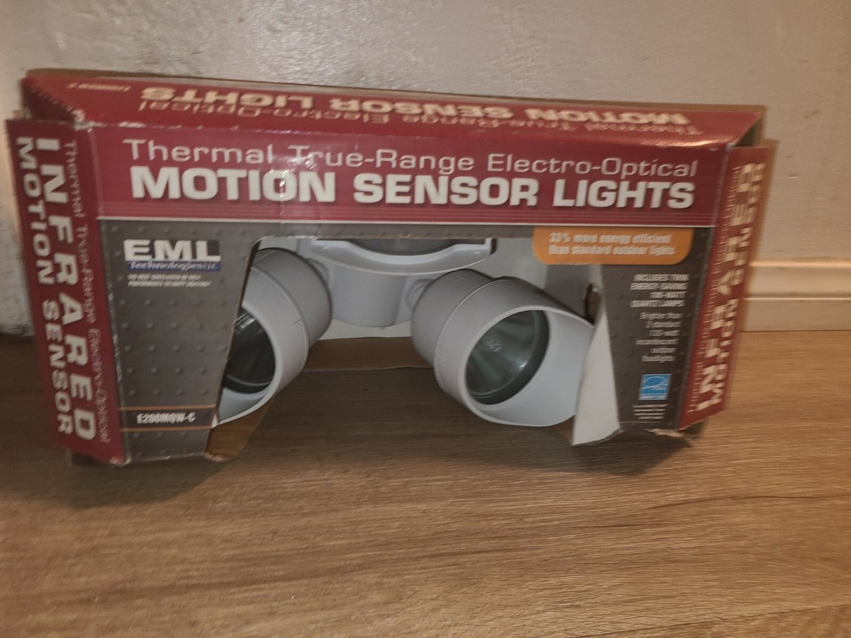 Thermal True Range Electro Optical Motion Sensor Lights