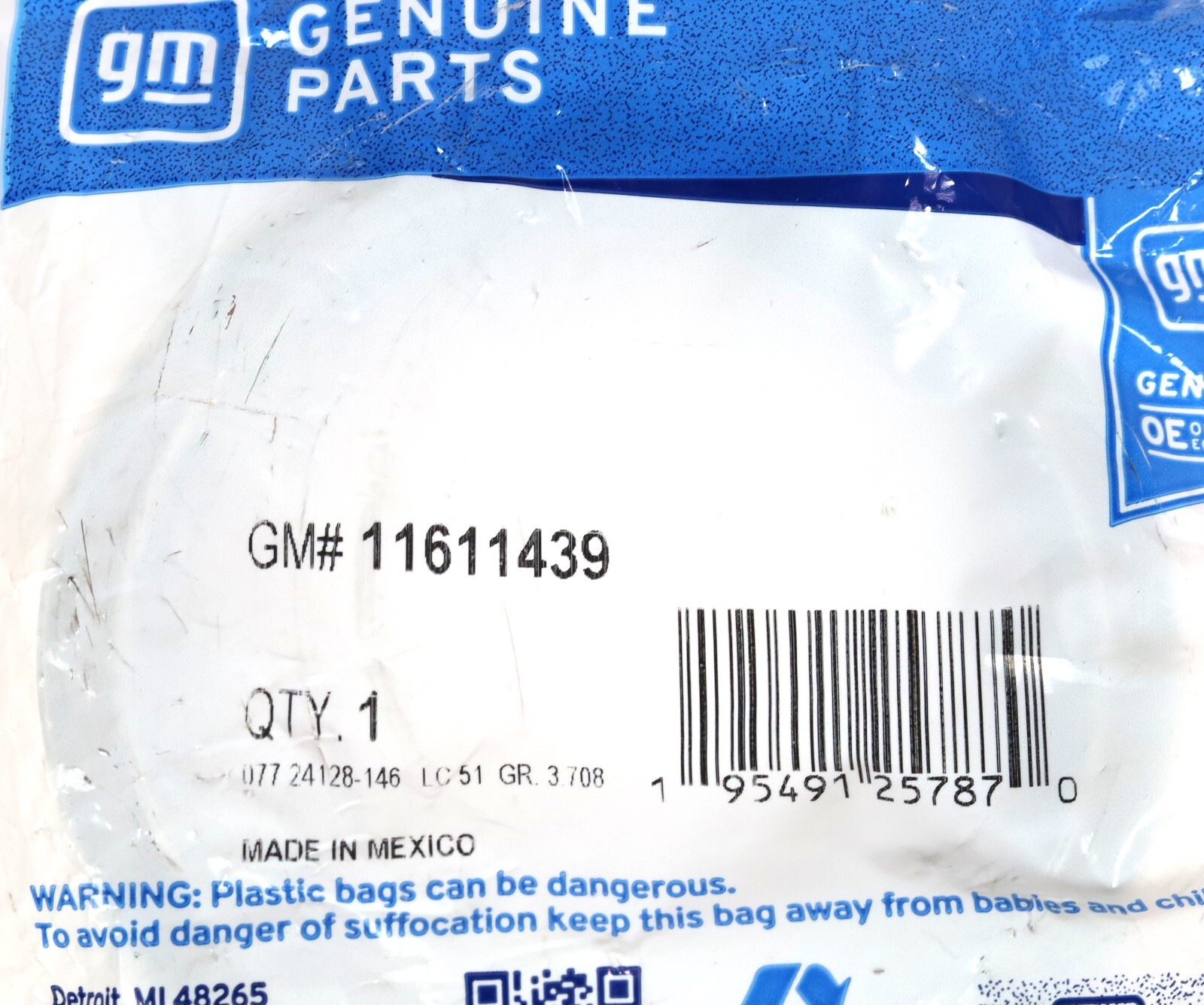GM 11611439 V-Band Clamp Turbo Downpipe to Exhaust 2001-2015 LB7 LLY ...