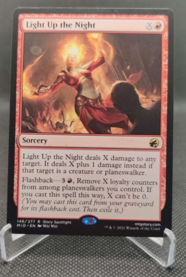 MTG #146 Light Up the Night Innistrad: Midnight Hunt magic the ...