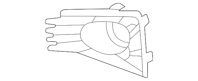 Genuine Mitsubishi Trim Cover 6400J656 | eBay