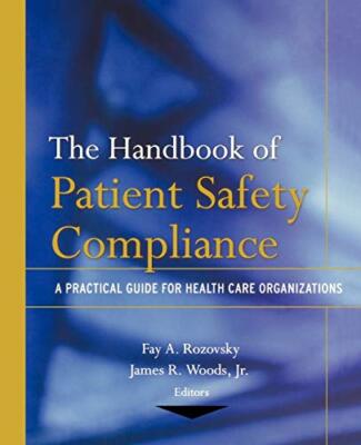 The Patient Safety Compliance. Rozovsky New 9781118086995 Fast Free ...