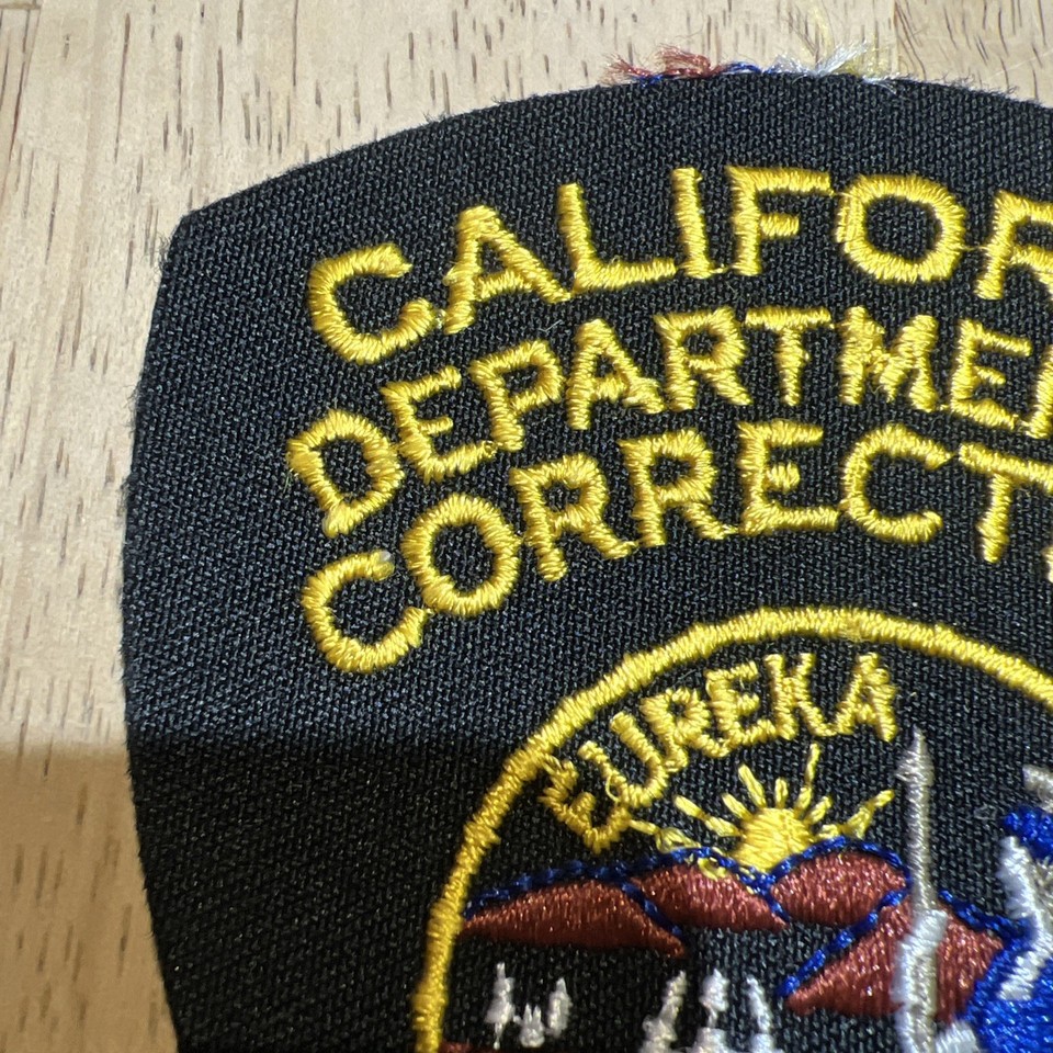 CALIFORNIA – DEPARTMENT OF CORRECTIONS – CA Sheriff Police Patch STATE ...