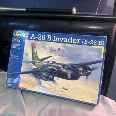 REVELL #*04310 A-26 Invader (B-26 B) 1/72 SCALE Model Plane New In Box ...