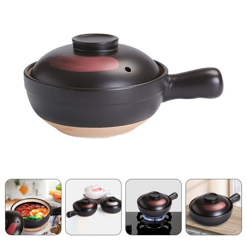 Chinese Clay Pots for Cooking Single Handle Terracotta Casserole ...