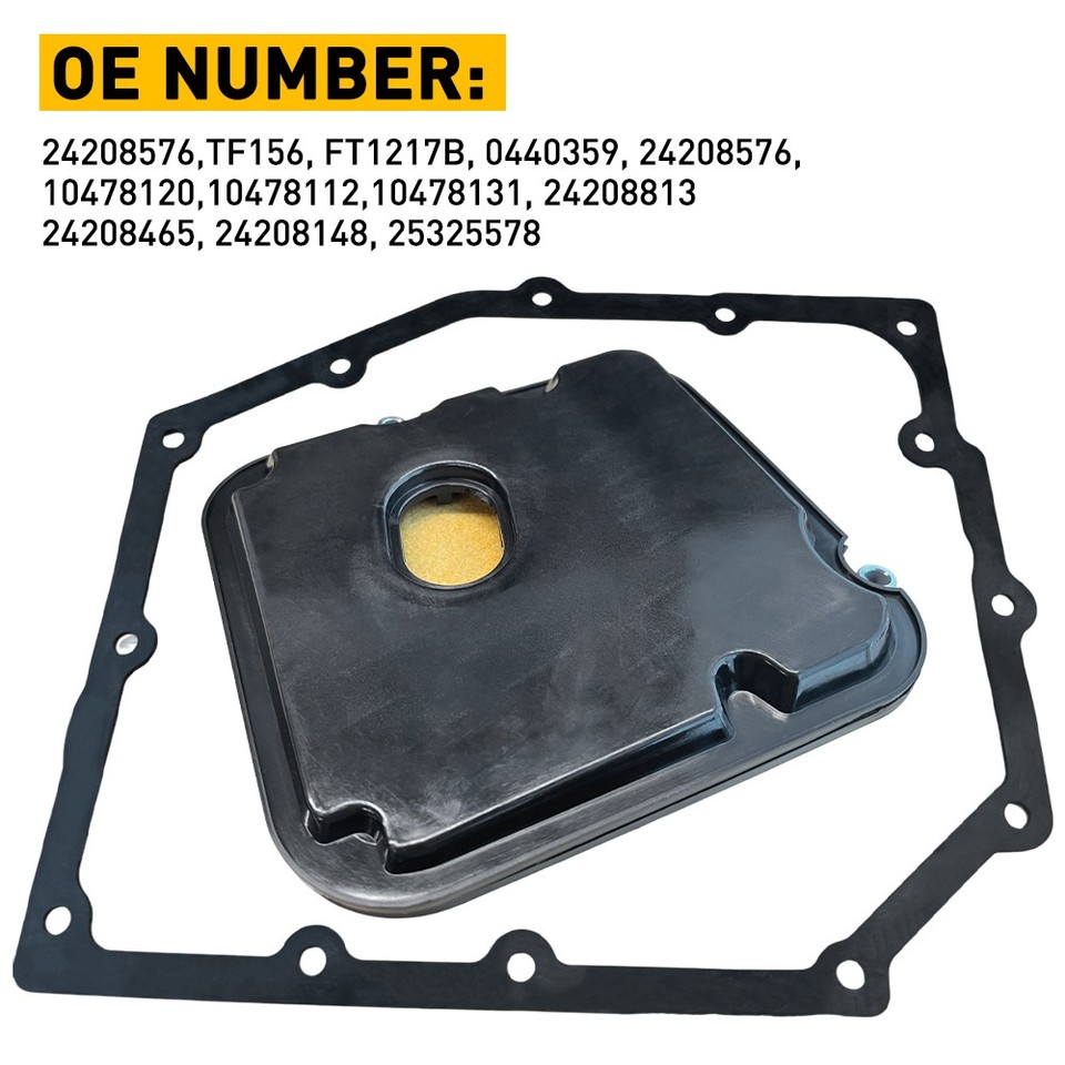 Transmission Filter W/ Gasket Pan For Chrysler Dodge Jeep Mitsubishi ...