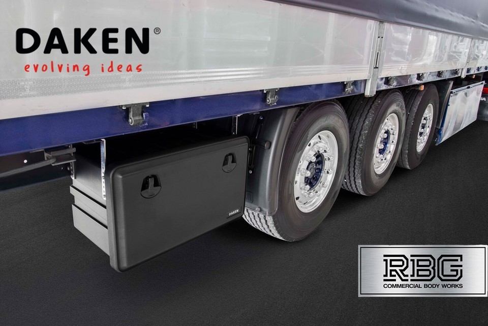 DAKEN Toolbox JUST 750 x 350 x 300 Lorry Side Locker Truck Storage Box ...