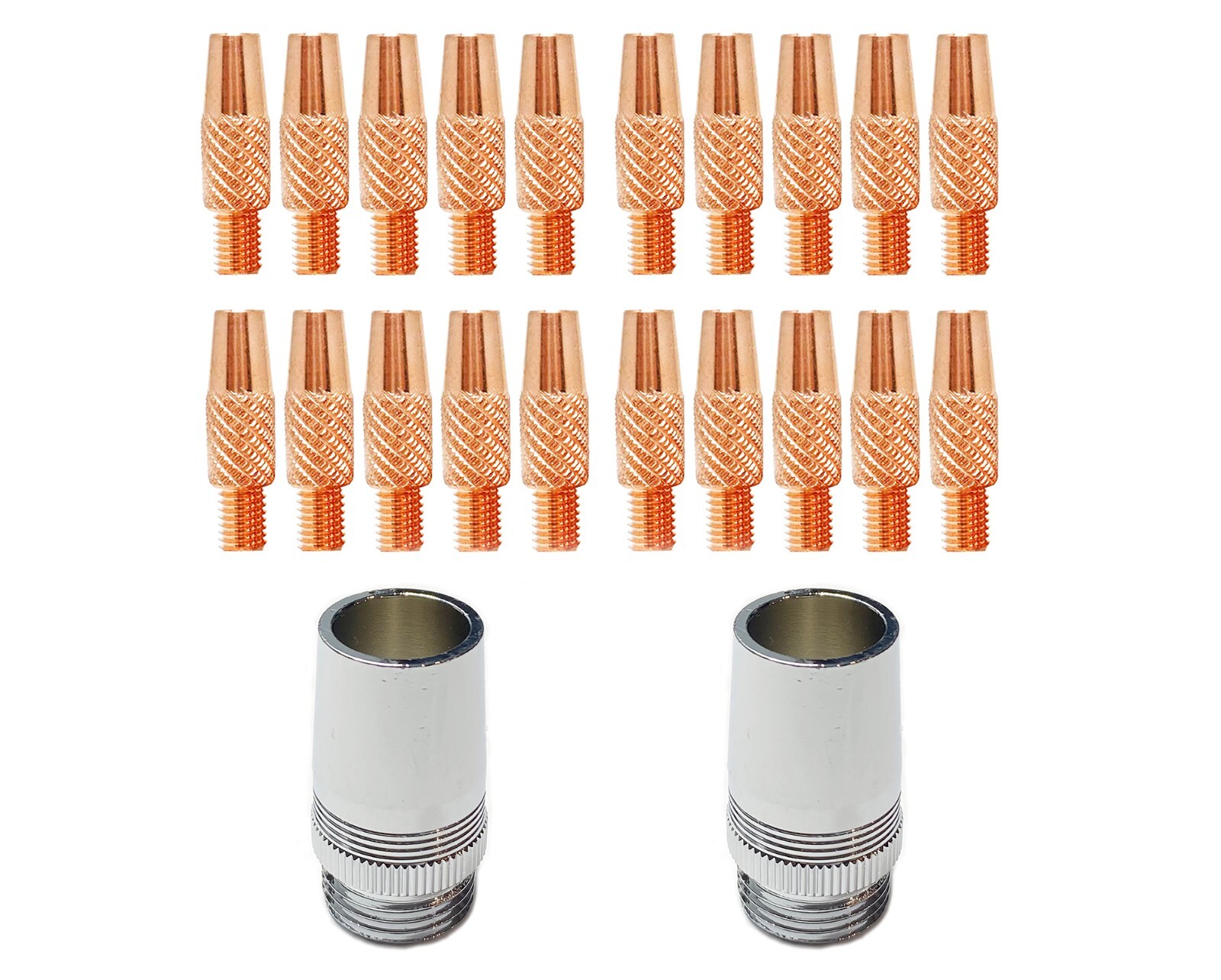 Contact Tips, Nozzle 186405 For Hobart SpoolRunner 100 Direct Plug-in ...